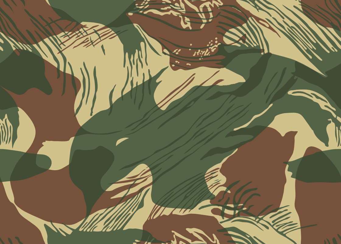 Art Of Camouflage- Rhodesian Brushstroke | The Silo